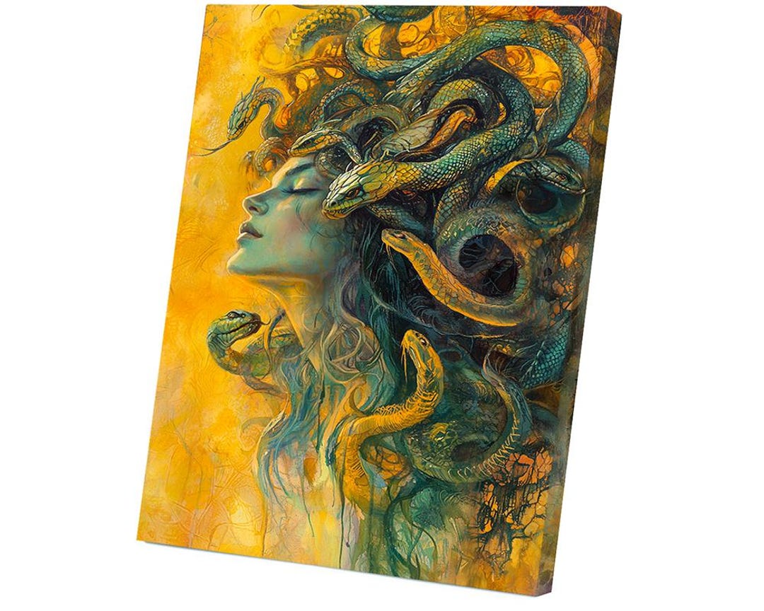 Medusa, Greek Goddess Mythology, Queen of the Gorgons, Lady Gorgon ...