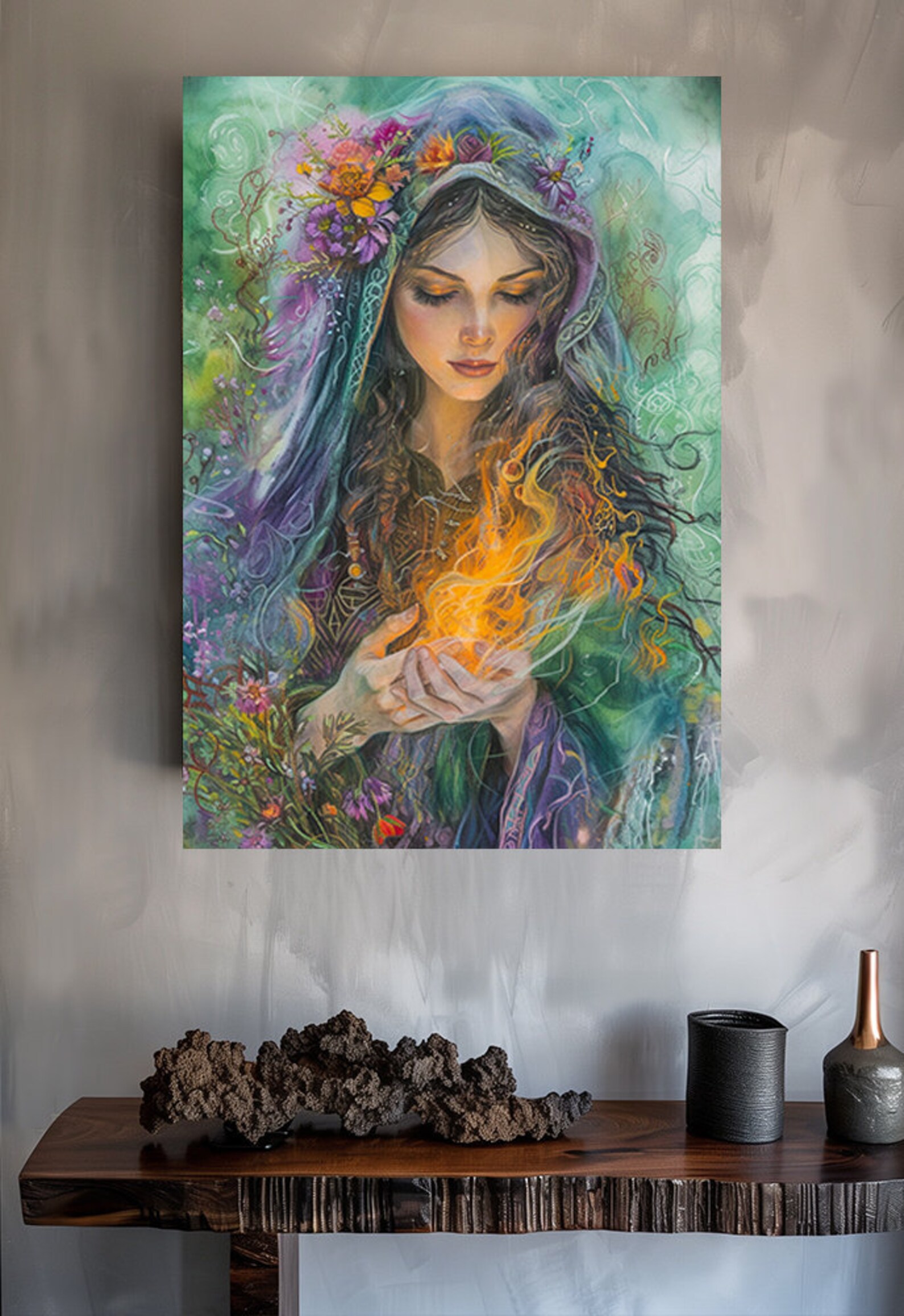 Brigid, Brigit, Irish-celtic Mythology Goddess, Spring, Fertility, and ...
