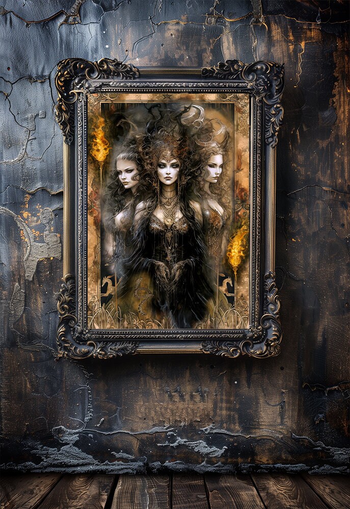 Hecate, Hekate, Goddess Greek Mythology, Magic and Moon, Night ...