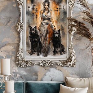 Hecate, Hekate, Goddess Greek Mythology, Magic and Moon, Night ...
