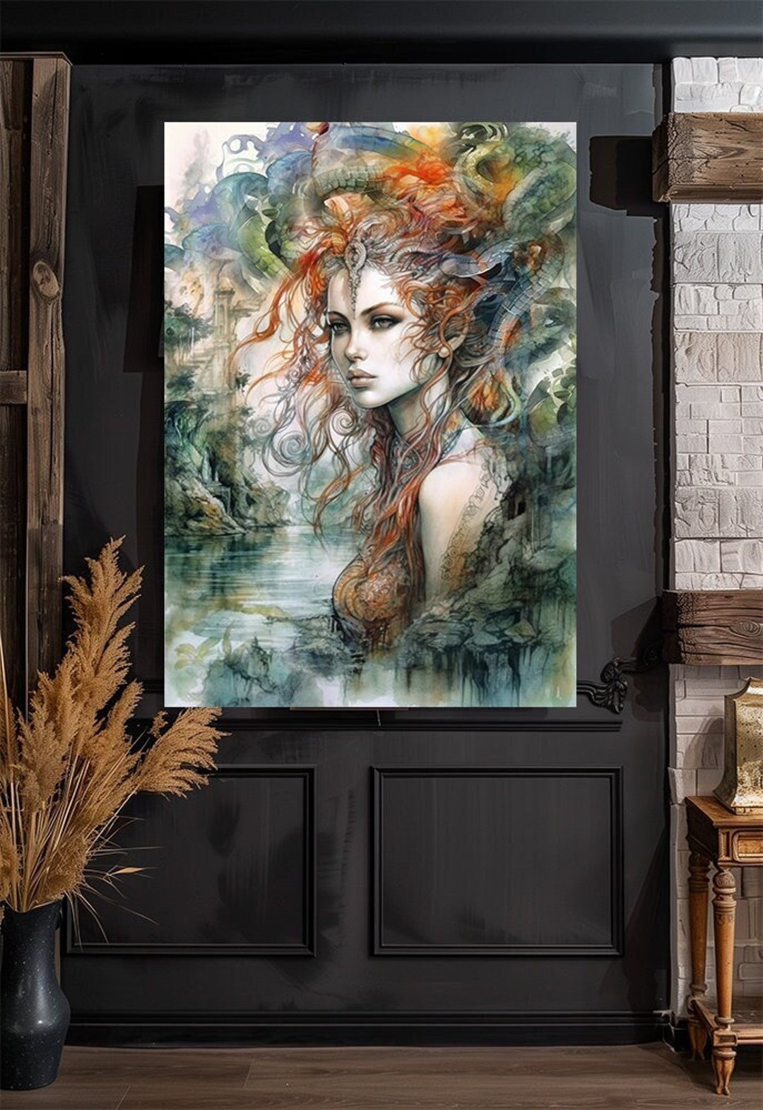 Medusa, Greek Goddess Mythology, Queen of the Gorgons, Lady Gorgon ...