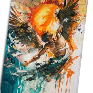 Icarus, Falling of Icarus, Son of Daedalus, Greece, Myths, Greek God ...