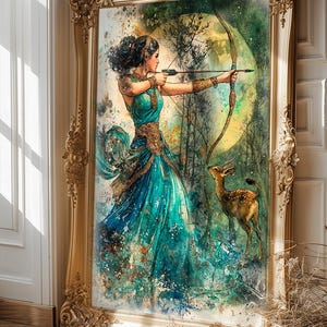Artemis, Greek Goddess Mythology, Goddess of Nature and the Hunt ...