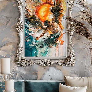 Icarus, Falling of Icarus, Son of Daedalus, Greece, Myths, Greek God ...
