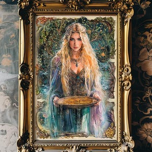Danu, Celtic Goddess, Mother Goddess, Fertility, Water, Earth, Irish ...