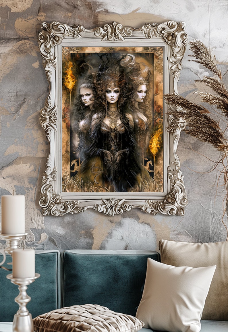 Hecate, Hekate, Goddess Greek Mythology, Magic and Moon, Night ...