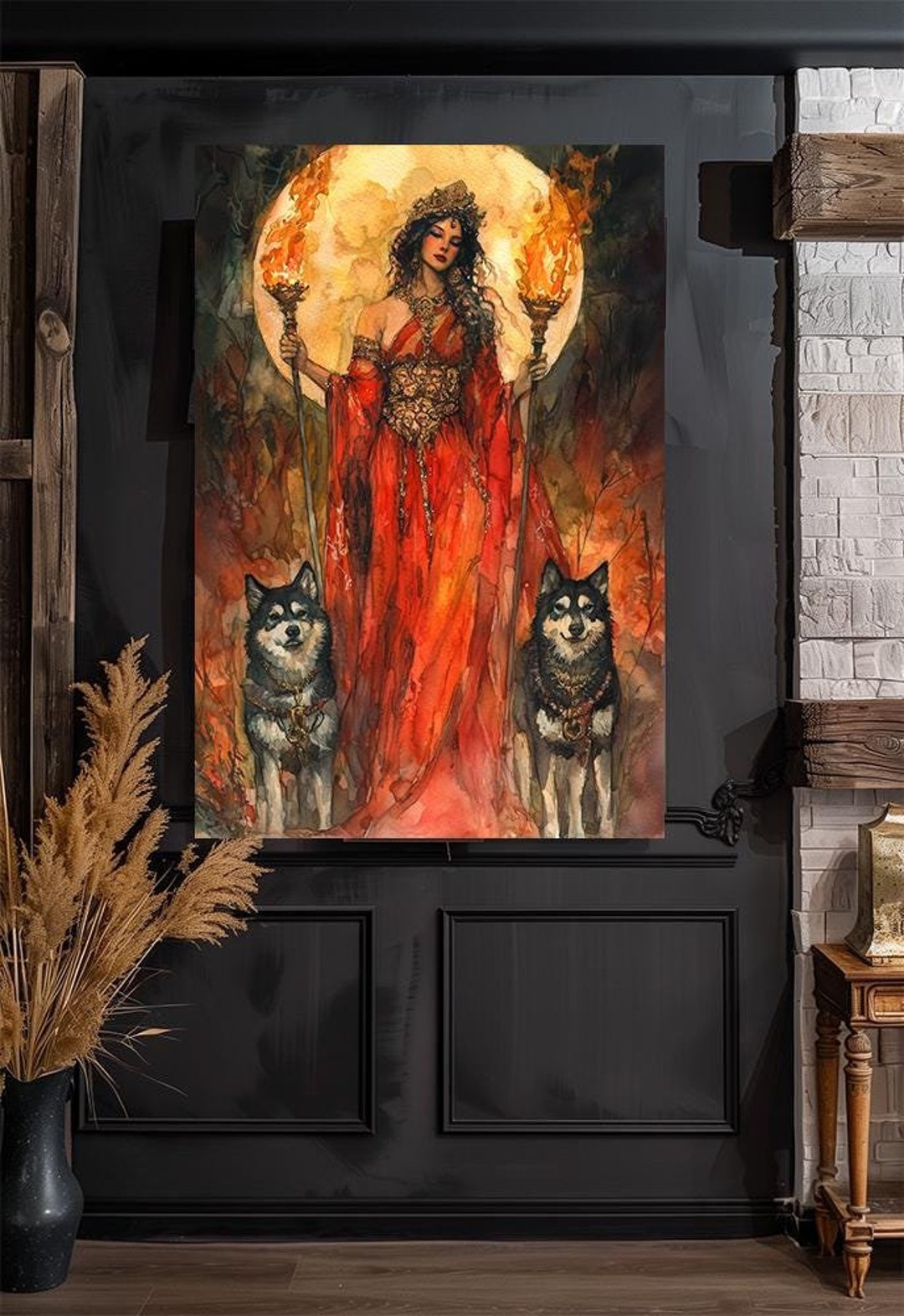 Hecate, Hekate, Goddess Greek Mythology, Magic and Moon, Night ...