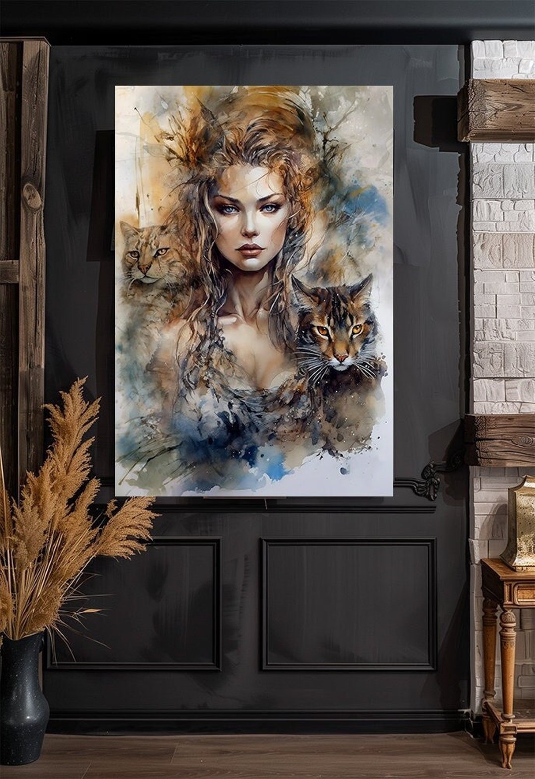 Freyja Goddess Norse Mythology, Goddess of Love and Beauty, Lady Freyja ...