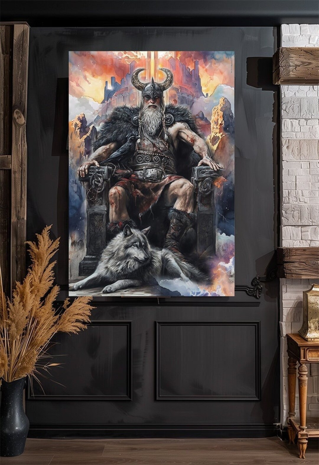 Odin, One Eyed God, Asgardian God, All-father, Norse Mythology, Fanart ...