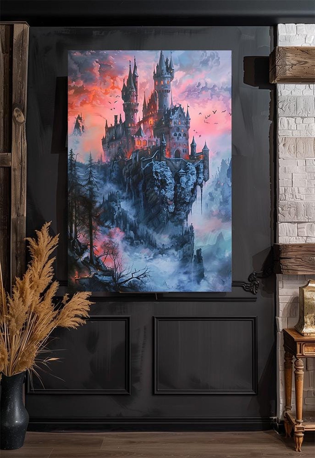 Vampire Castle Fanart, Dracula's Castle, Gothic Style Castle, Fanart ...
