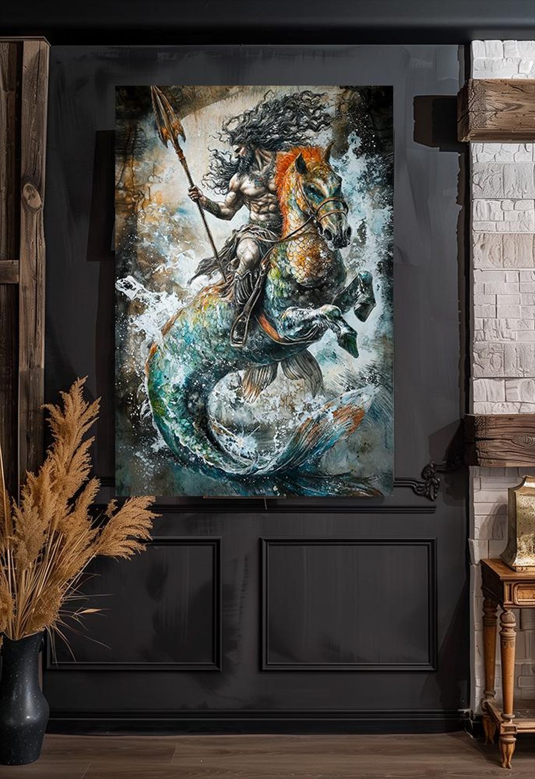 Poseidon, God of the Sea, Greek God Mythology, God of Water, Water God ...