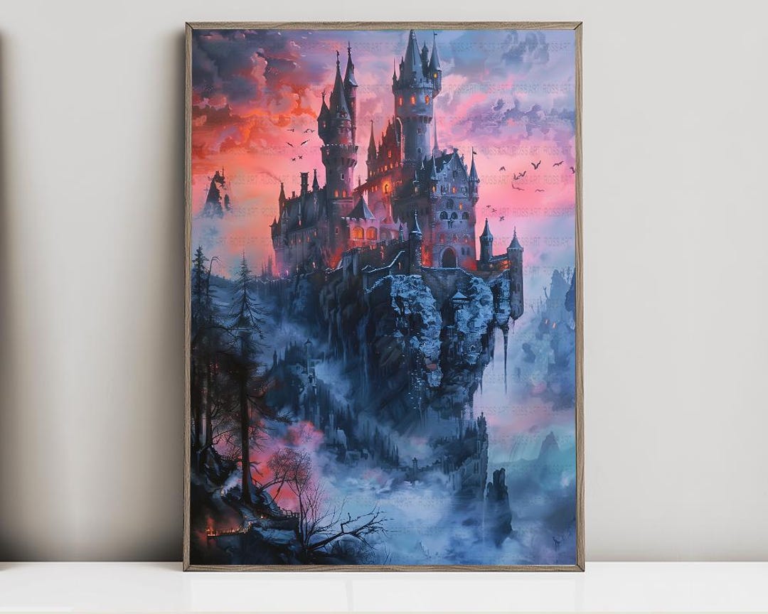 Dark Castle, Gothic Art, Vampire Castle, Dracula Castle, Castle Near a ...