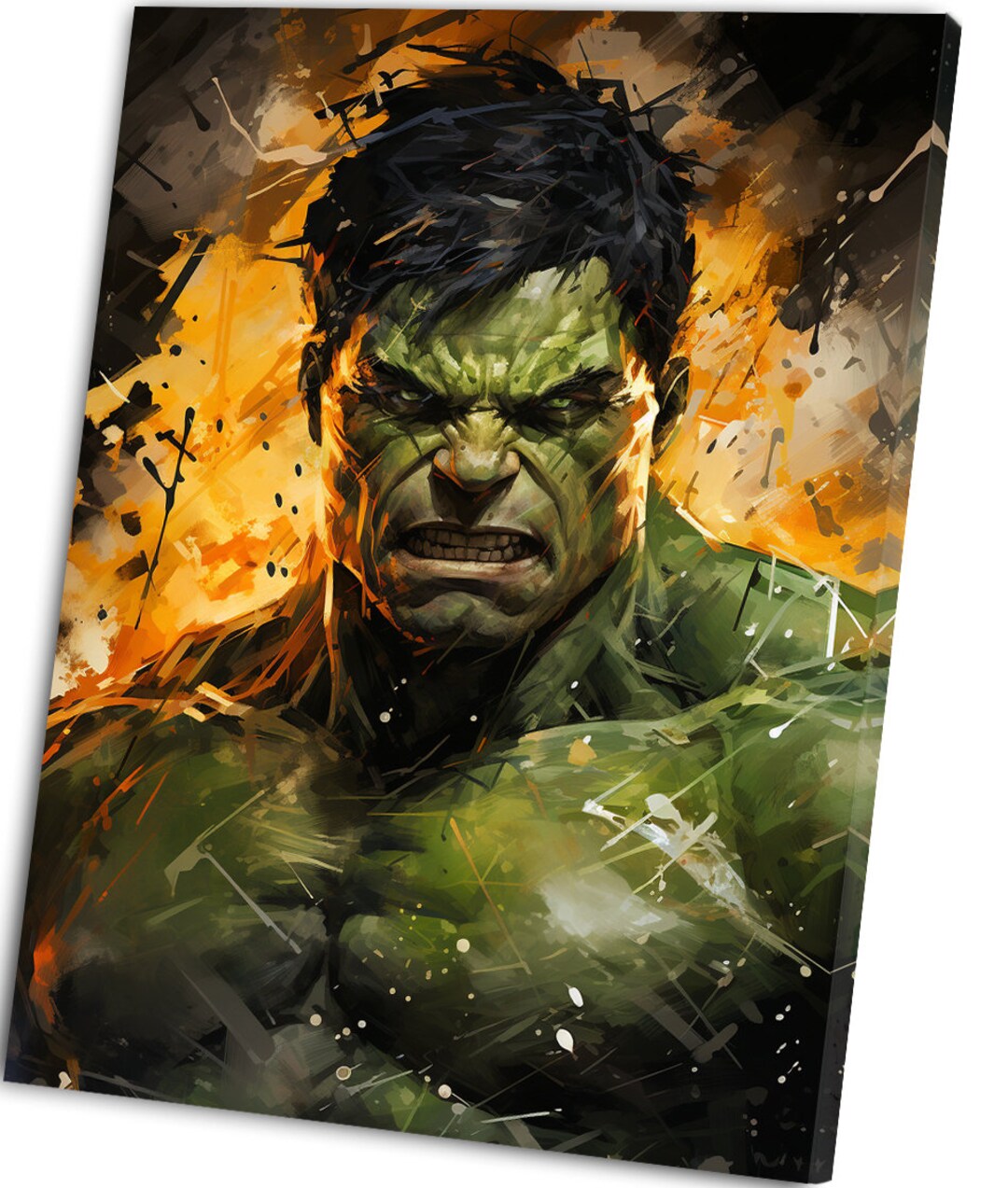 Hulk Avengers Endgame Hulk Print Superhero Print Hulk - Etsy