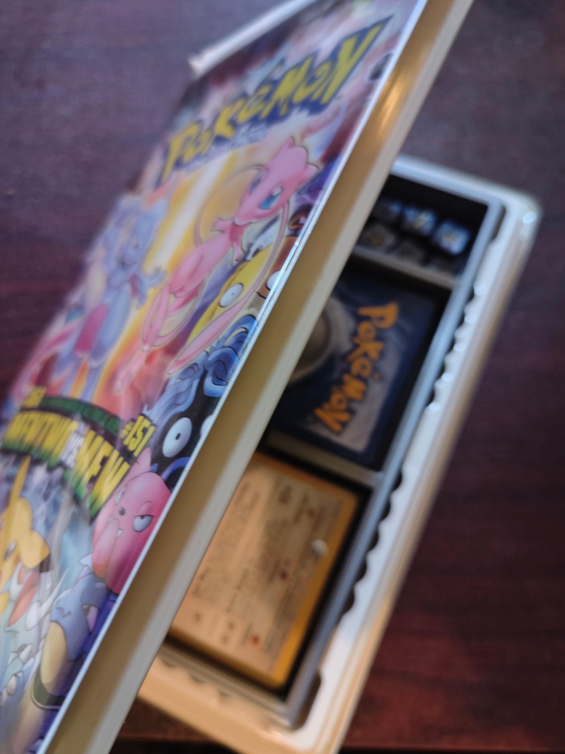 Pokemon VHS Insert Deck Box - Etsy