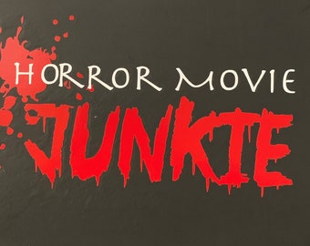 Horror Movie Junkie Png - Etsy