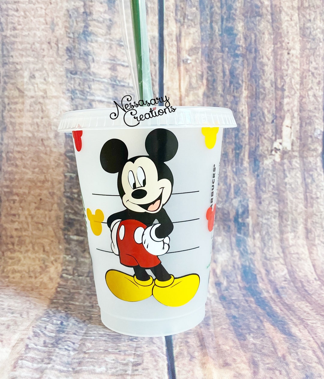 Mickey Mouse Inspired Cold Cup - Etsy