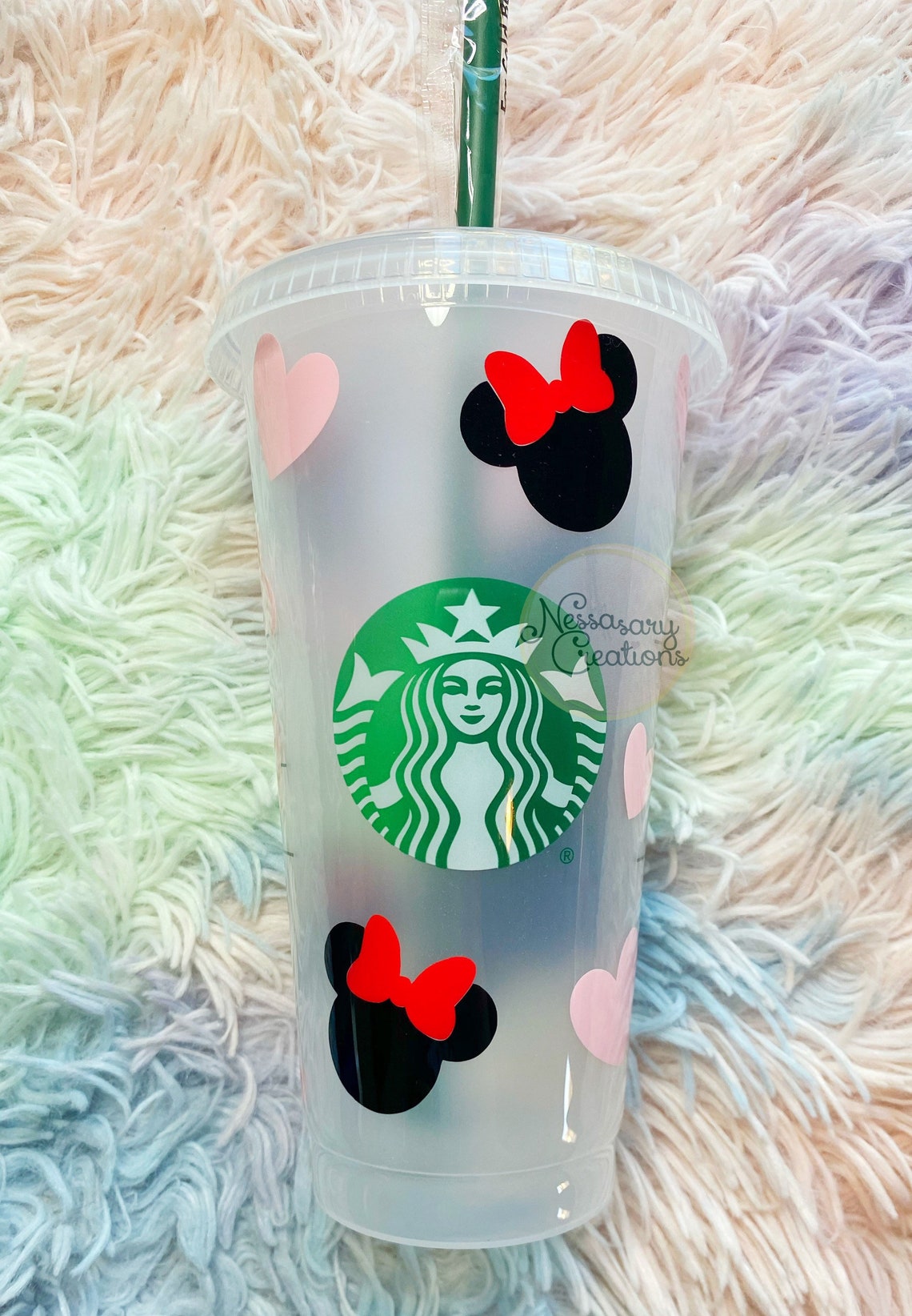 Minnie Mouse Cold Cup - Etsy