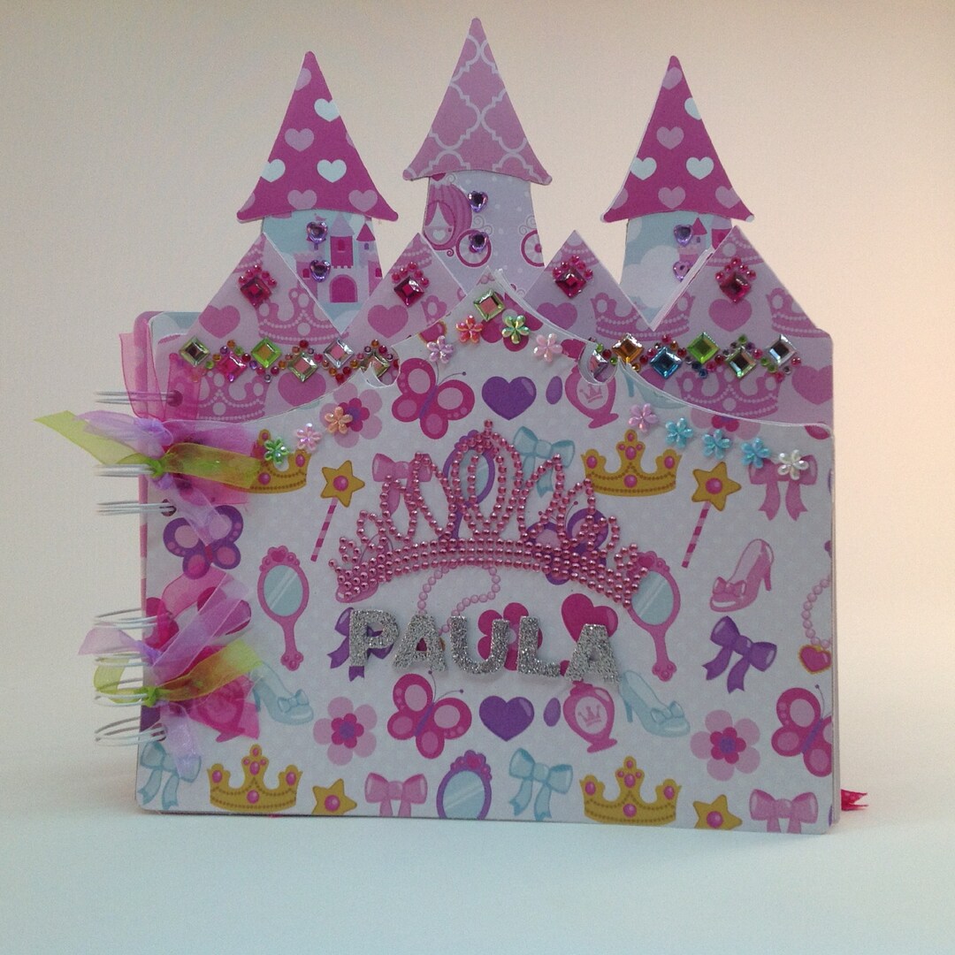 Album, Photos, Girl, Pink, Scrap, Castle, Crown, Princess, Decorated ...