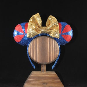 Snow White Inspired Mickey Mouse Ears - Etsy