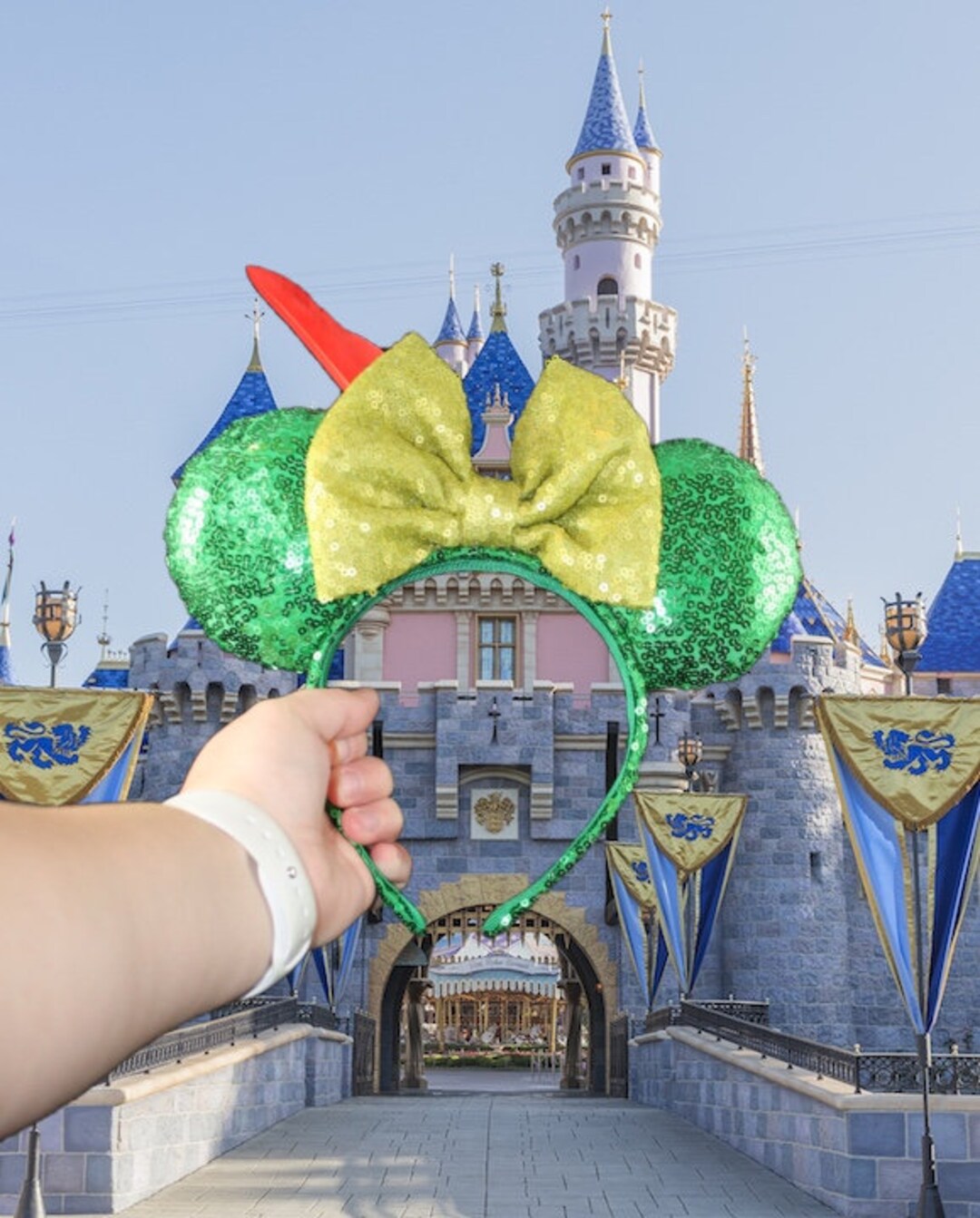Peter Pan Mickey Mouse Ears - Etsy