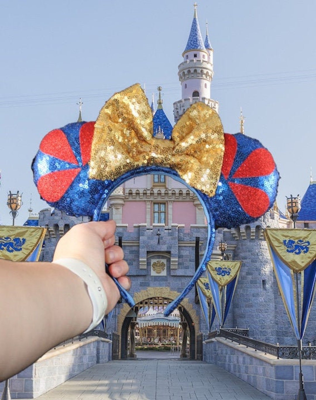 Snow White Inspired Mickey Mouse Ears - Etsy