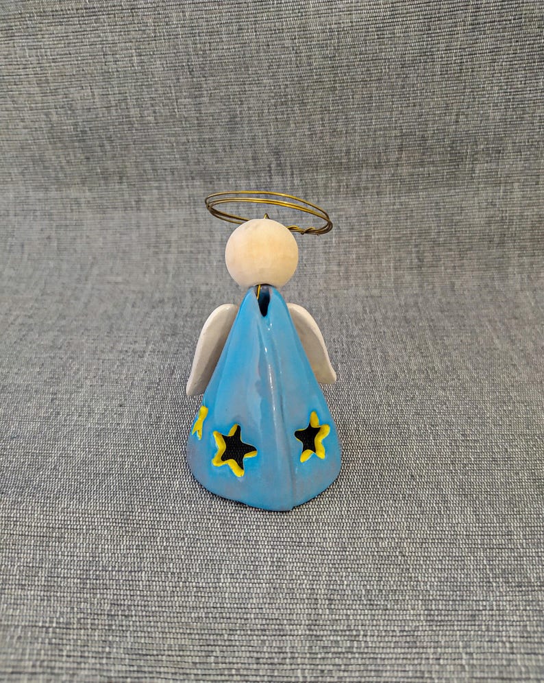 Handmade Ceramic Angels, Angel Figurines, Guardian Cherubs, Clay ...