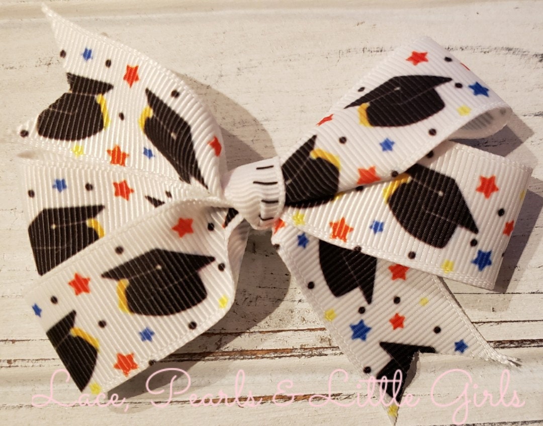 Graduations Bows - Graduation Hat Hair Bow - Etsy