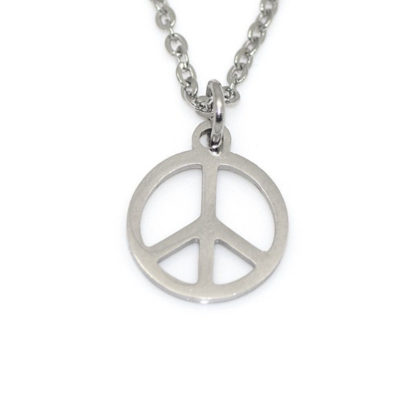 Shop Peace Sign Necklace - Etsy