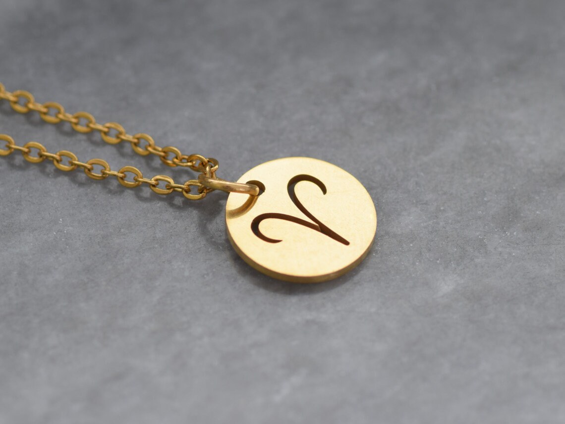 The Ram Necklace Aries Charm Zodiac Star Constellation Sign | Etsy