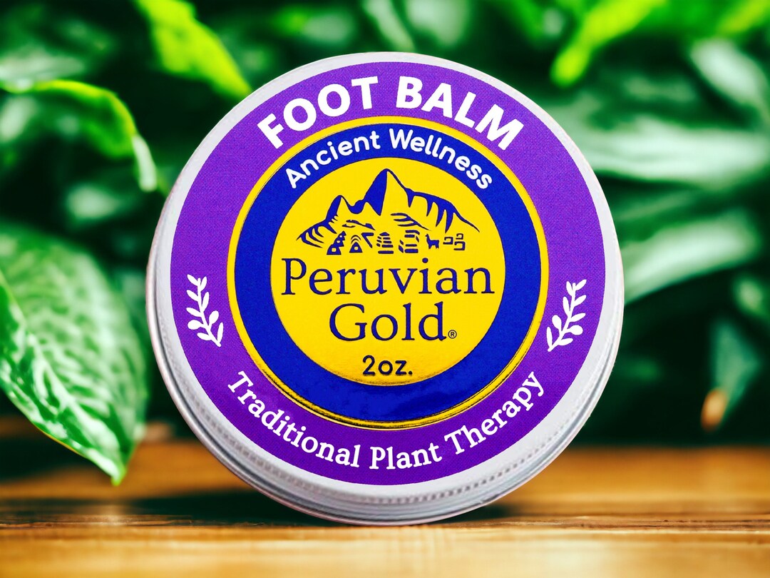 Ultimate Foot Balm | Peruvian Gold Balm | 100% Natural and Organic ...