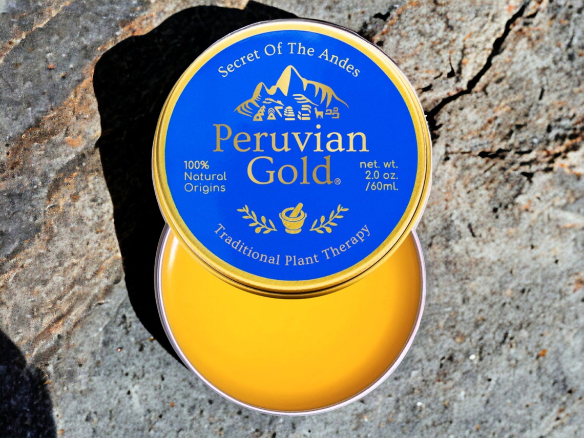 Peruvian Gold Skin Balm - Psoriasis + Eczema, Organic Hand Moisturizer ...