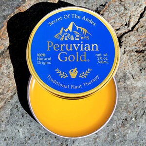 Peruvian Gold Skin Balm - Psoriasis + Eczema, Organic Hand Moisturizer ...