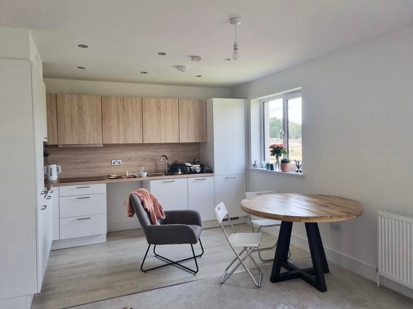 Ida Luxury Round Solid Mango Wood Industrial Dining Table - Etsy UK