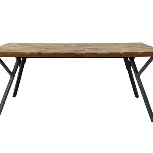 Adria Parquet Style Solid Acacia Wood Luxury Industrial Hand Made ...