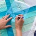 Double Arabesque Pantograph Quilting Stencil | Suzy Quilts Quillow ...