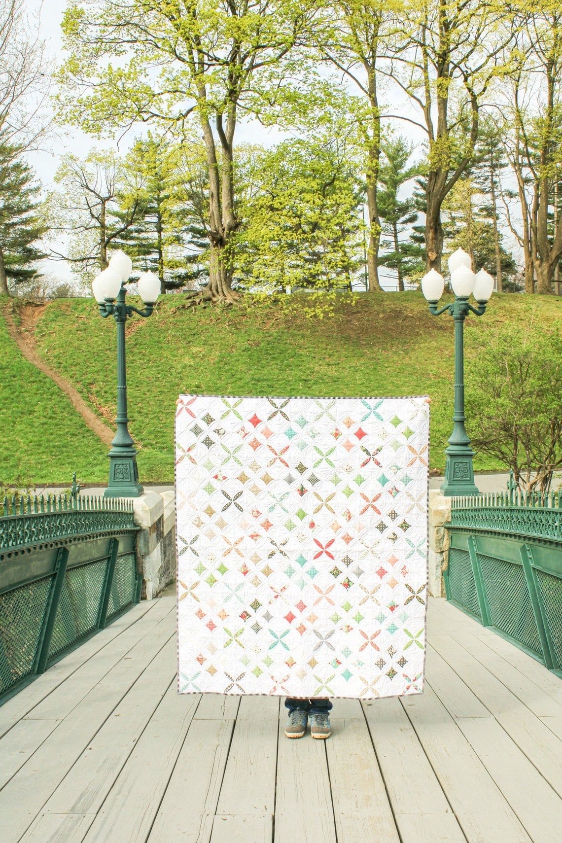 Modern Windows Quilt Pattern | PDF Download - Etsy