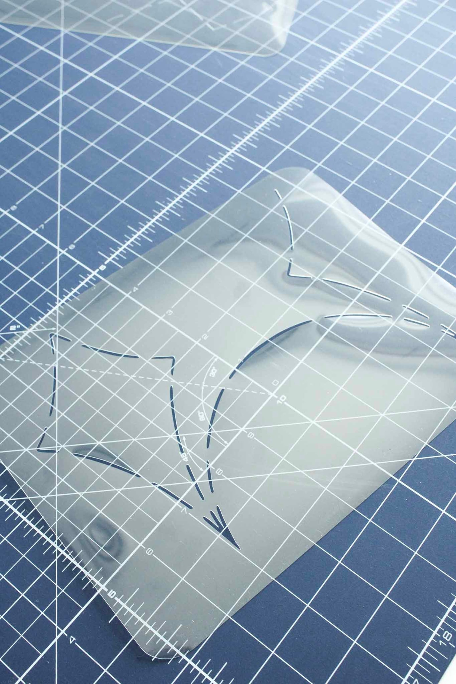 Quilting Stencils | Basic Pantograph 5 Pack for Machine Quilting ...