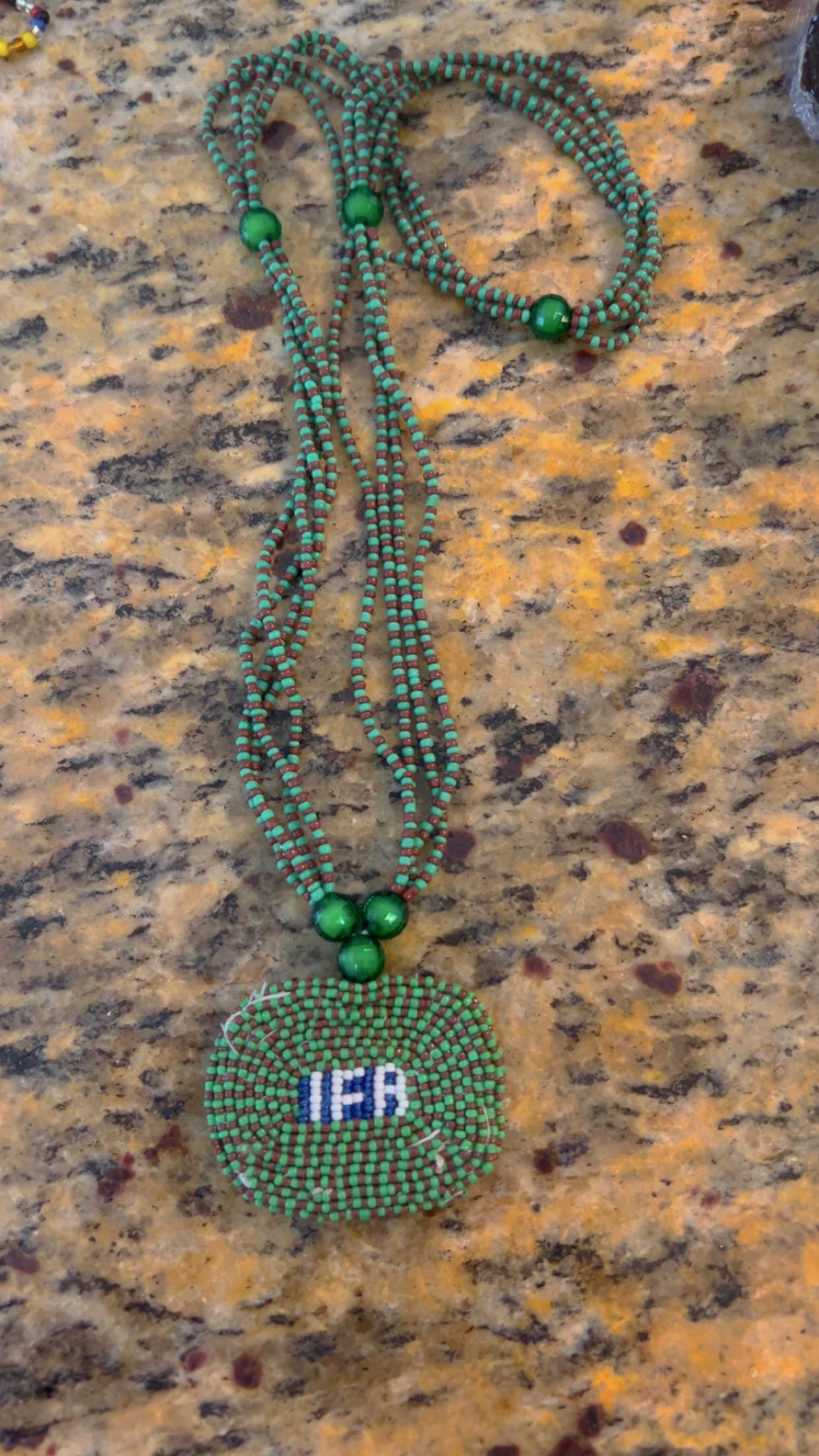 Eleke- Orisa -yoruba Ifa- Beaded Necklace - Etsy