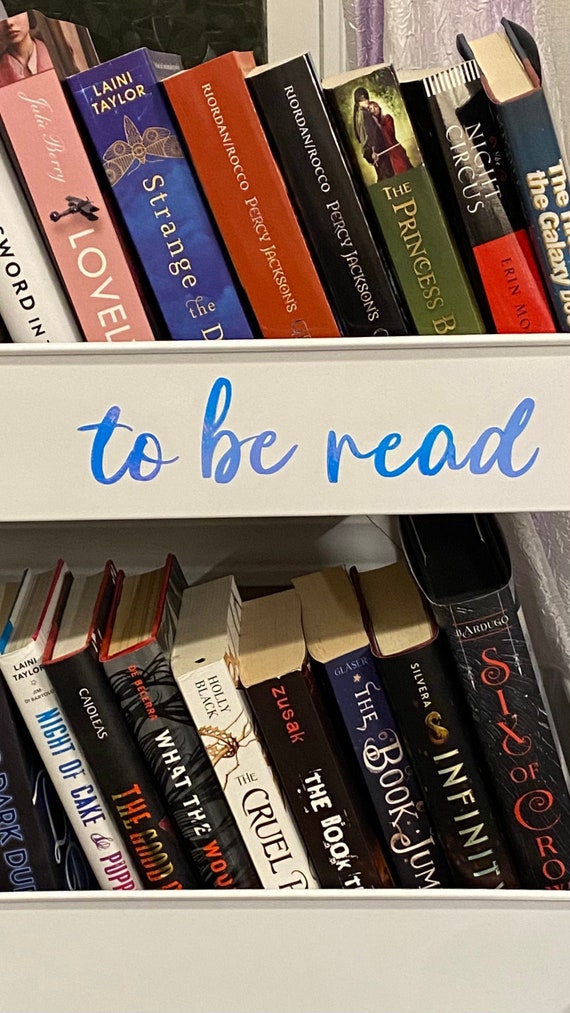 TBR Cart Sticker Decal to Be Read Decal to Be Read | Etsy