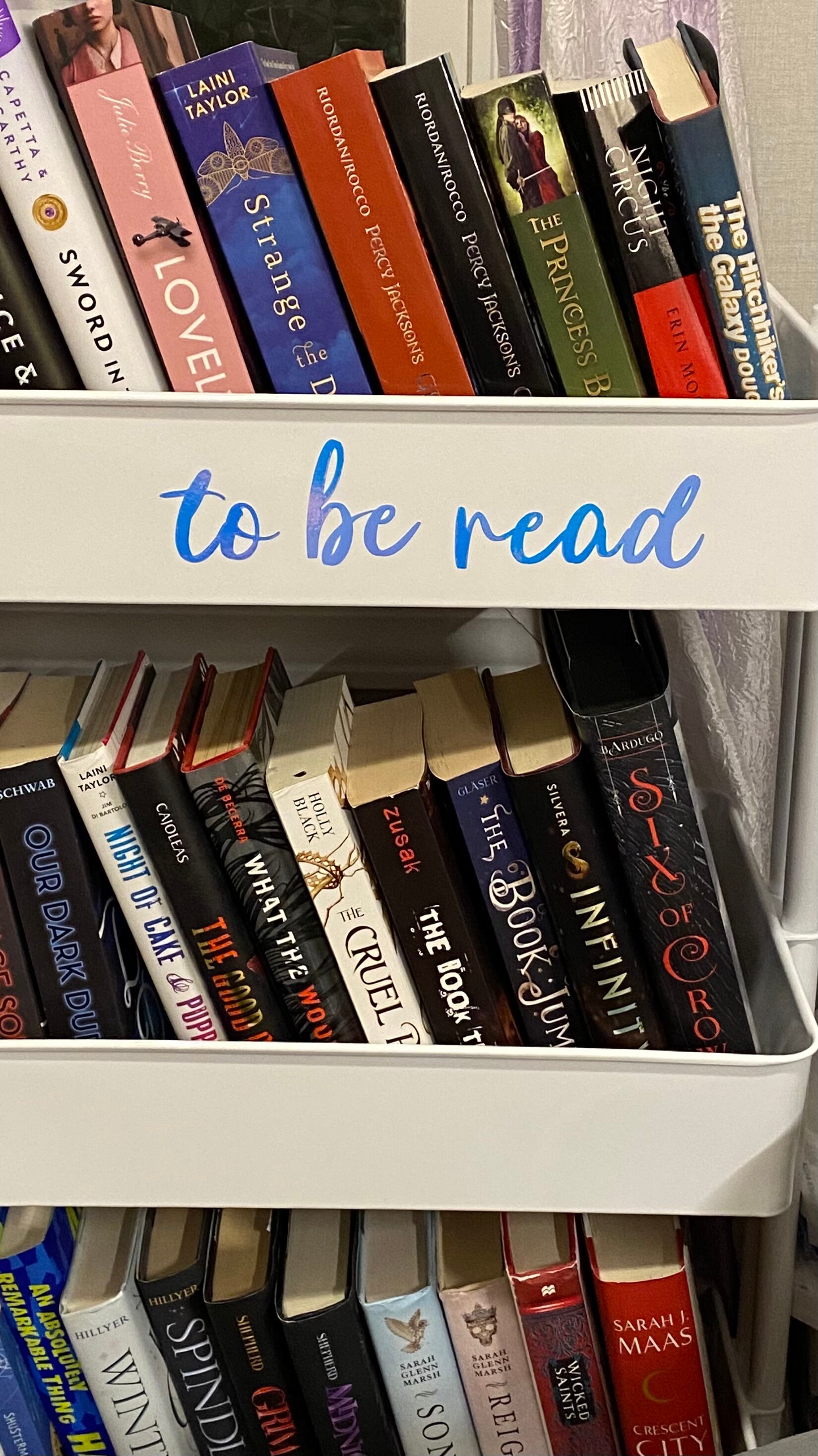 TBR Cart Sticker Decal to Be Read Decal to Be Read | Etsy