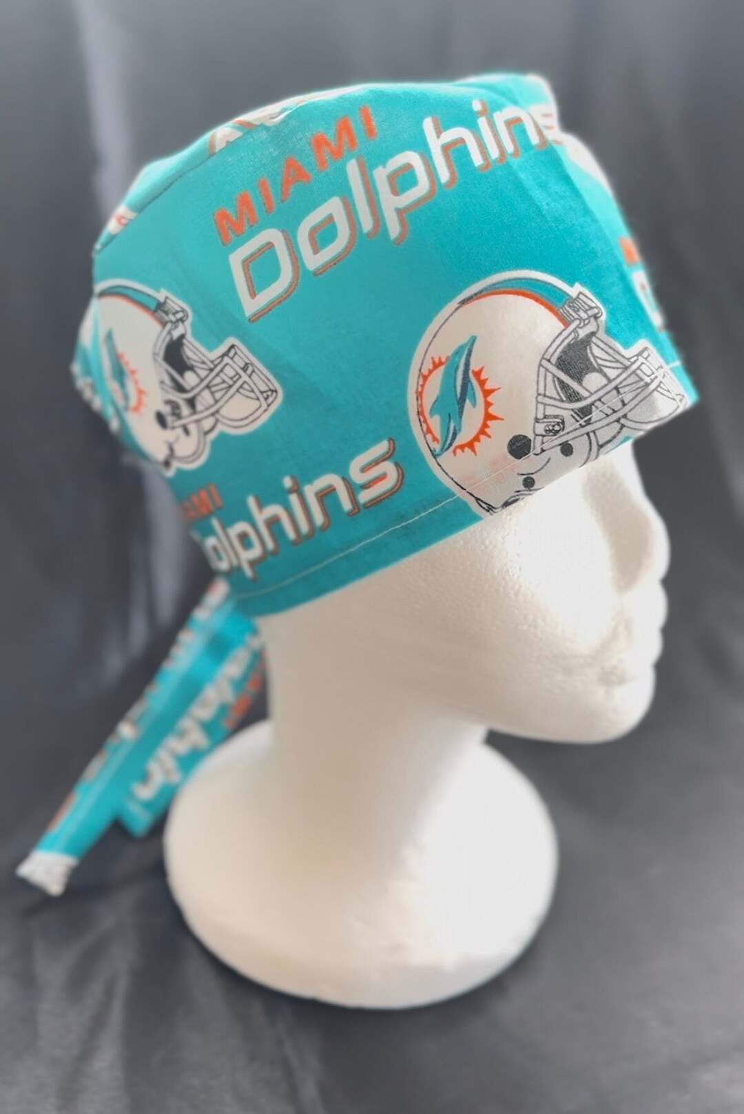 Miami Dolphins Surgical Scrub Hat - Etsy