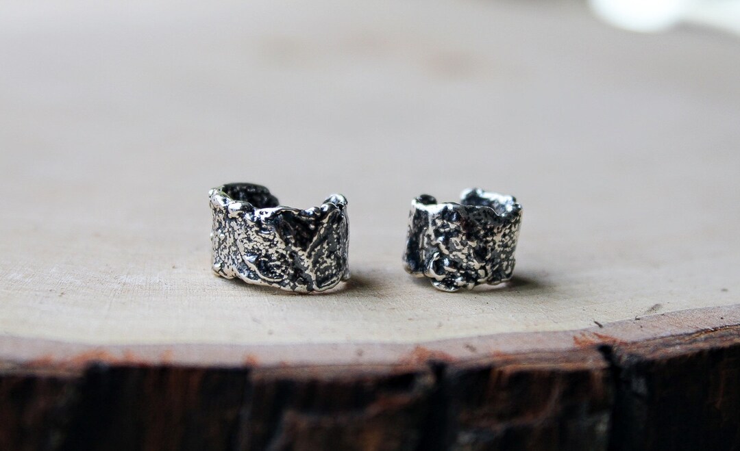 Helix Cuff Earring / Rustic Style / Sterling Silver / No Piercing ...
