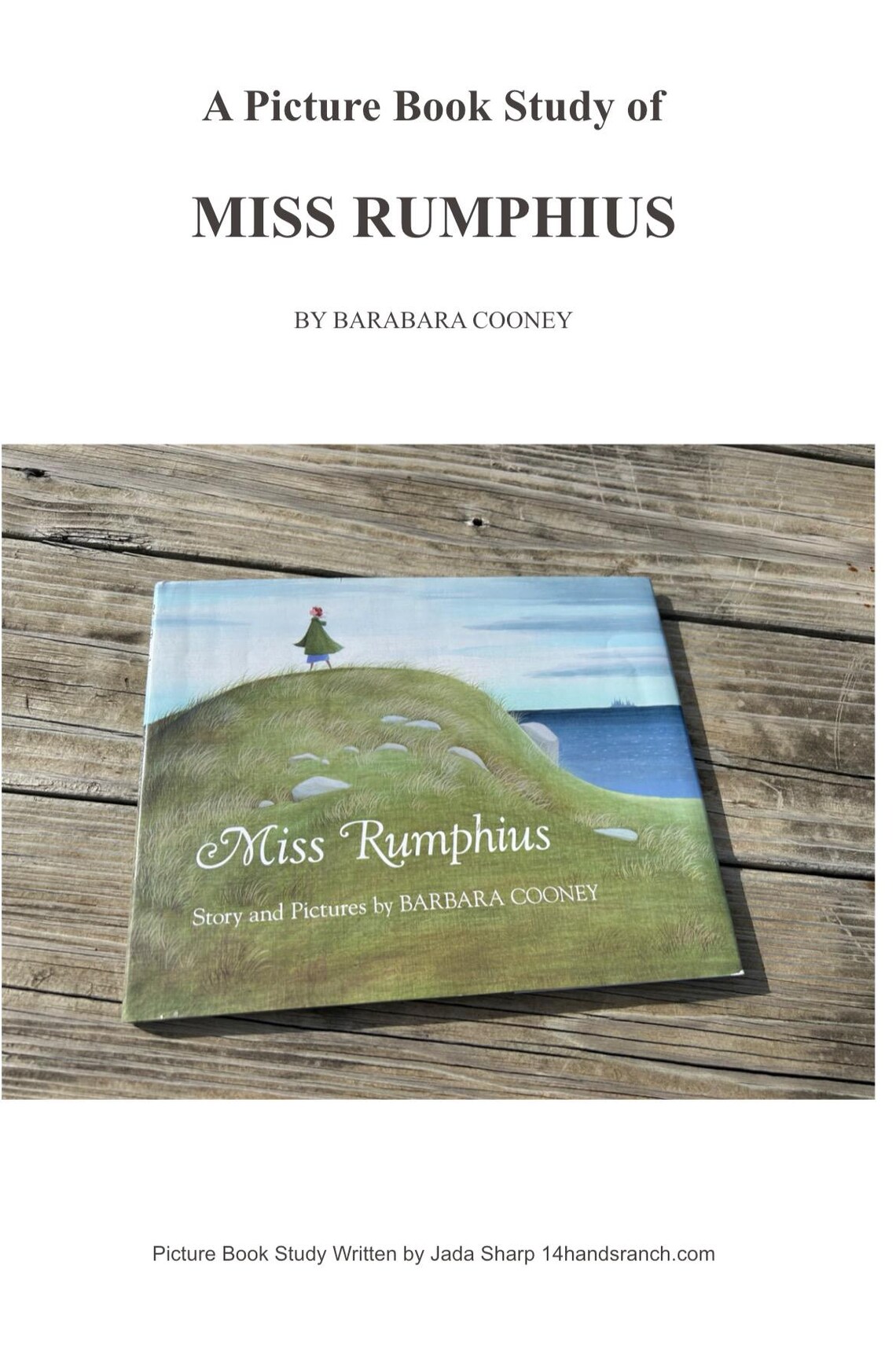 A Picture Book Study of Miss Rumphius Literature Unit Homeschool ...