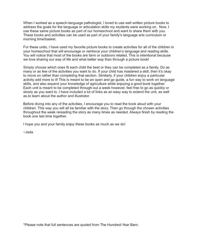 A Picture Book Study of Miss Rumphius Literature Unit Homeschool ...