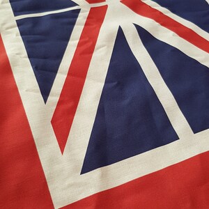 Union Jack Cotton Fabric - Etsy