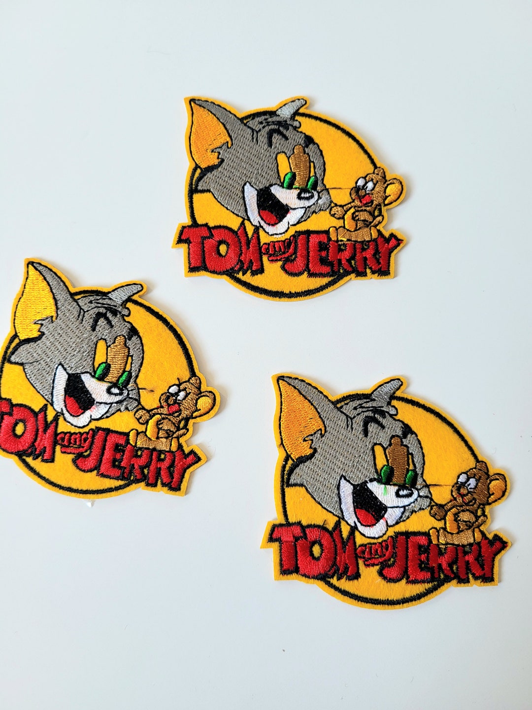 Tom and Jerry Cartoon Iron on Appliques - Etsy