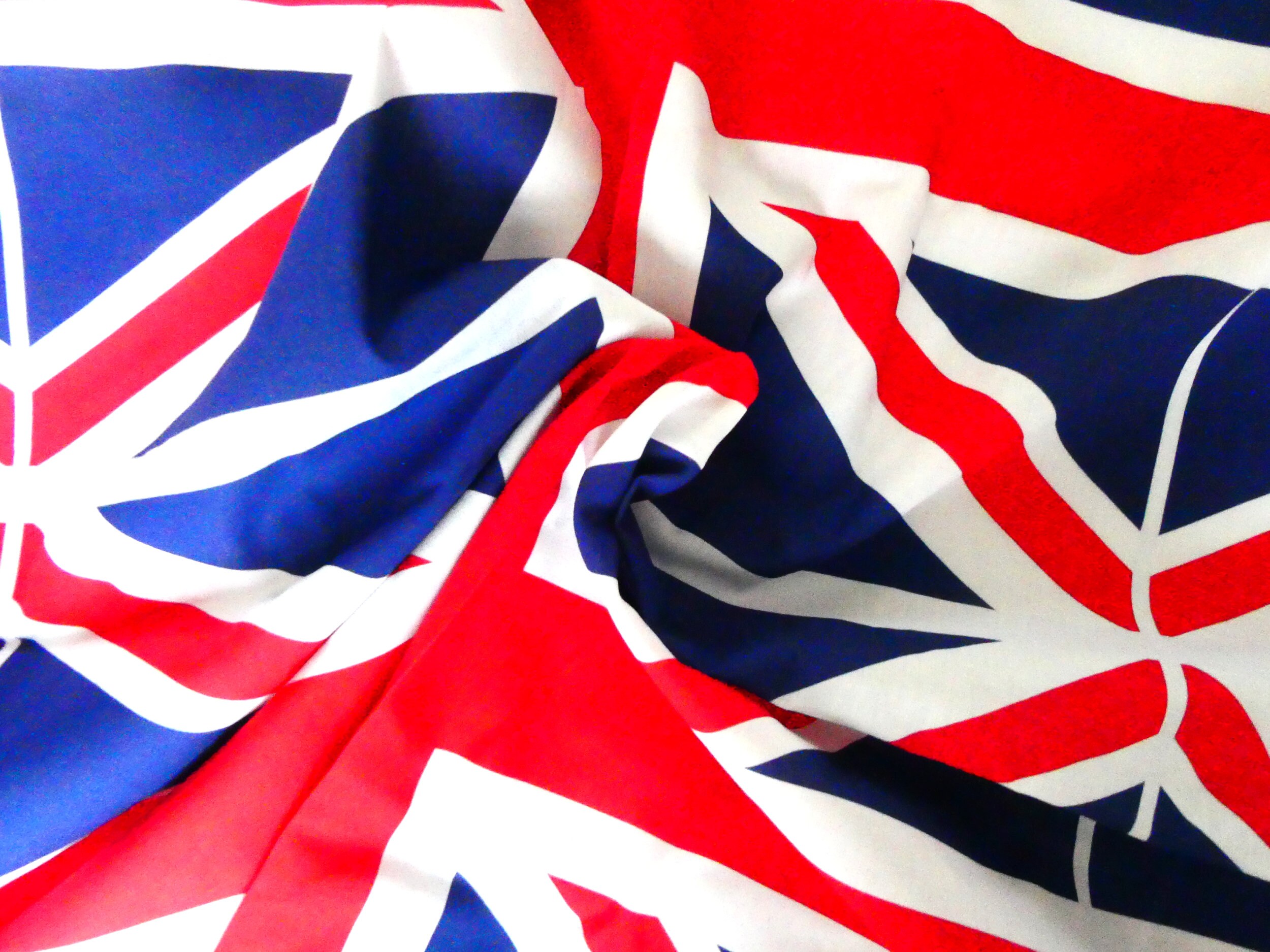 Union Jack Cotton Fabric | Etsy