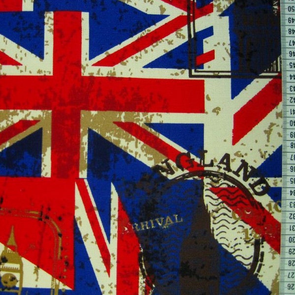 British Flag Fabric - Etsy