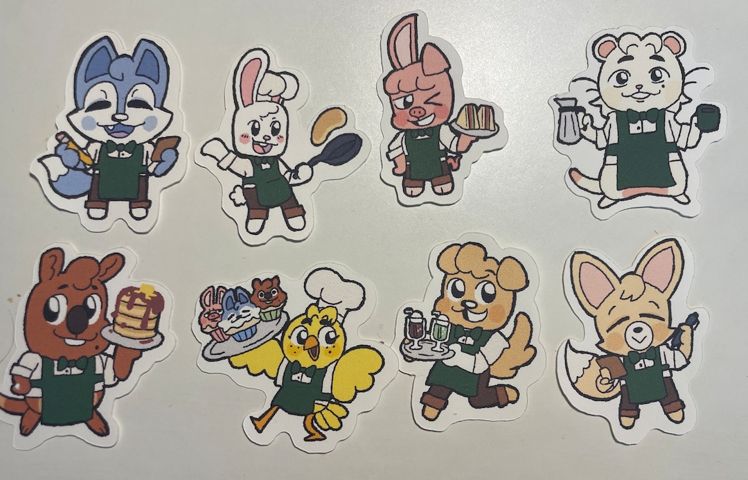 SKZ Skzoo Mini Sticker Set - Etsy
