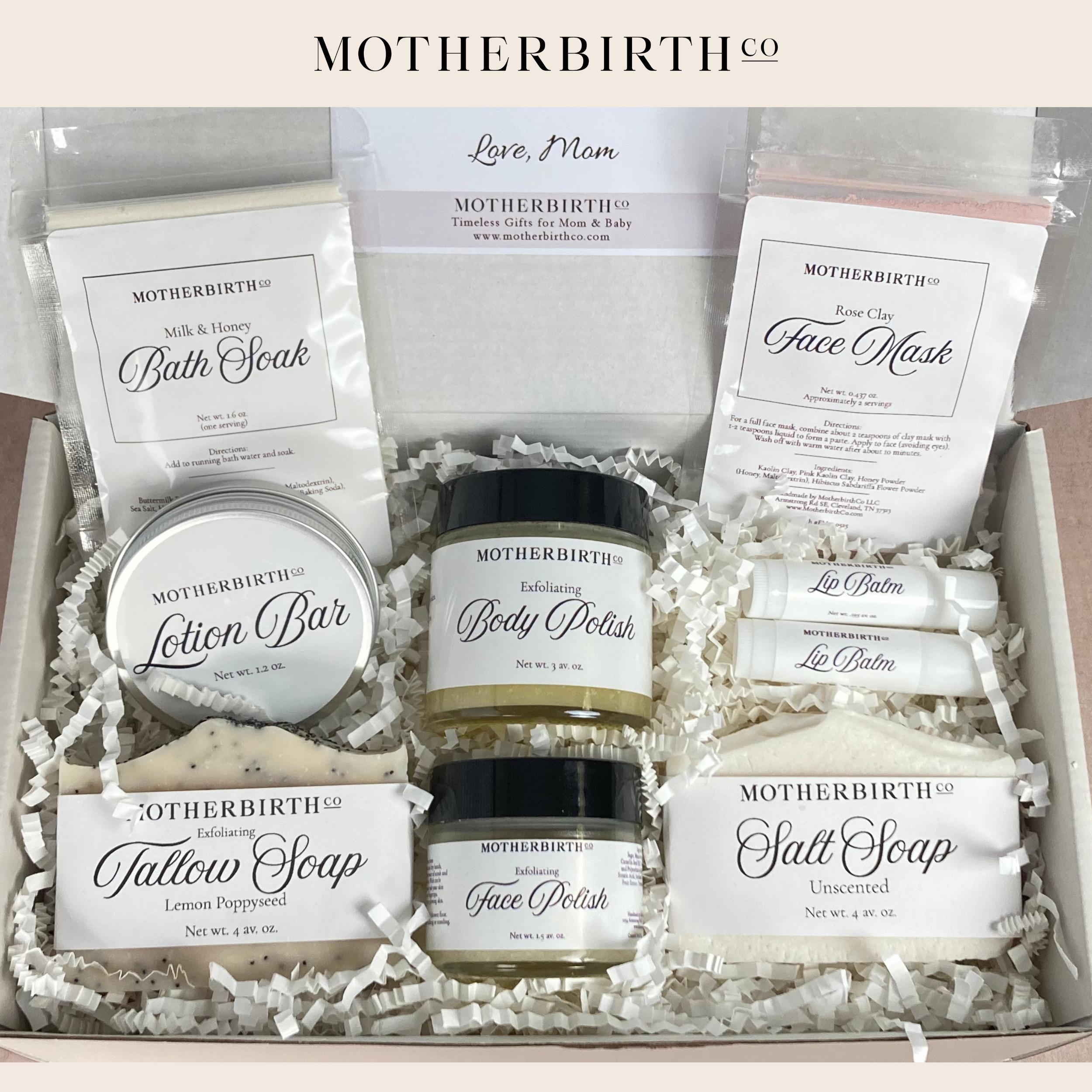 Pregnancy Care Package: Self Care Spa Gift for Her,handmade Tallow Soap ...